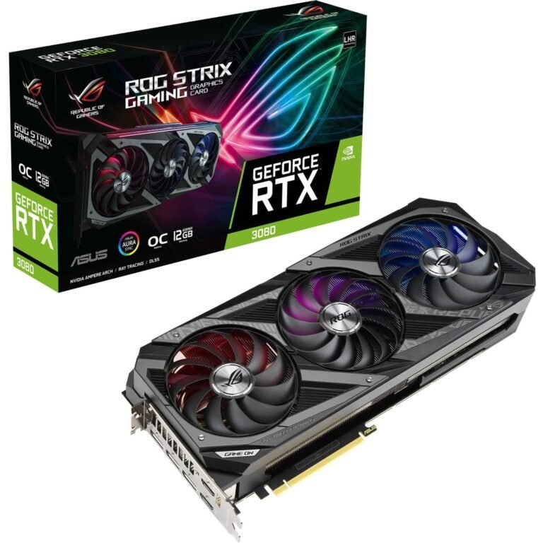 RTX 3080 ROG Strix | Potencia Premium y 10GB | Mobo MDP
